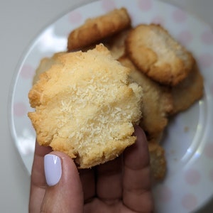 Keto Gluten Free Coconut Cookies Box, Low Carb, Diabetic & Ketogenic ...