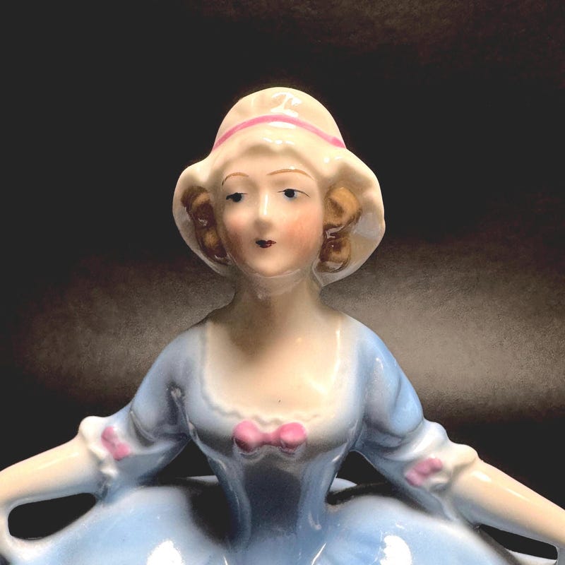 Porcelain Powder Box - Etsy