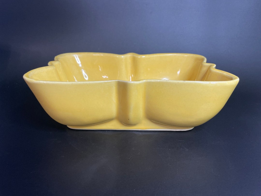 Shallow Yellow Planter - Etsy