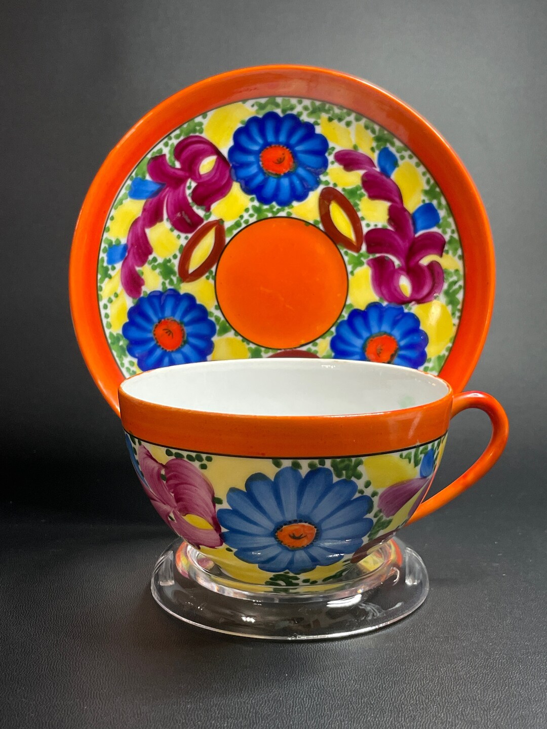 Meito China Tea Cup & Saucer Set - Etsy