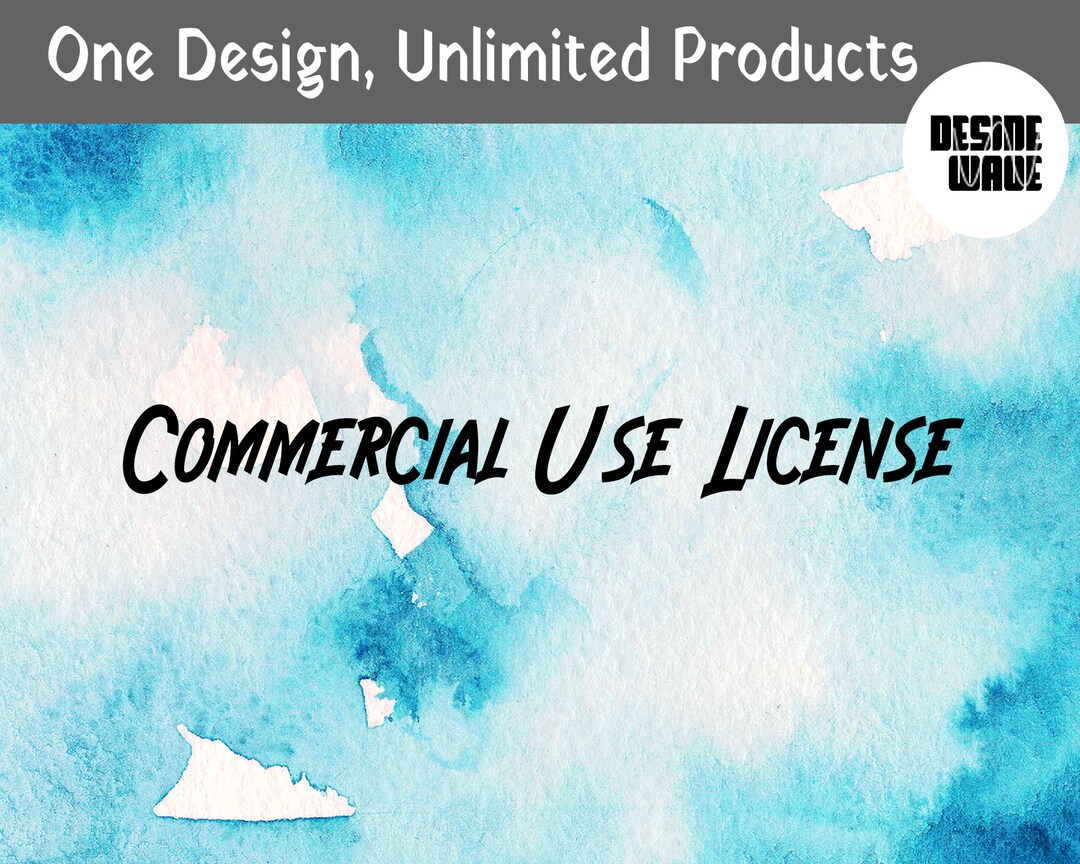 Digital Design Commercial Use License - Etsy