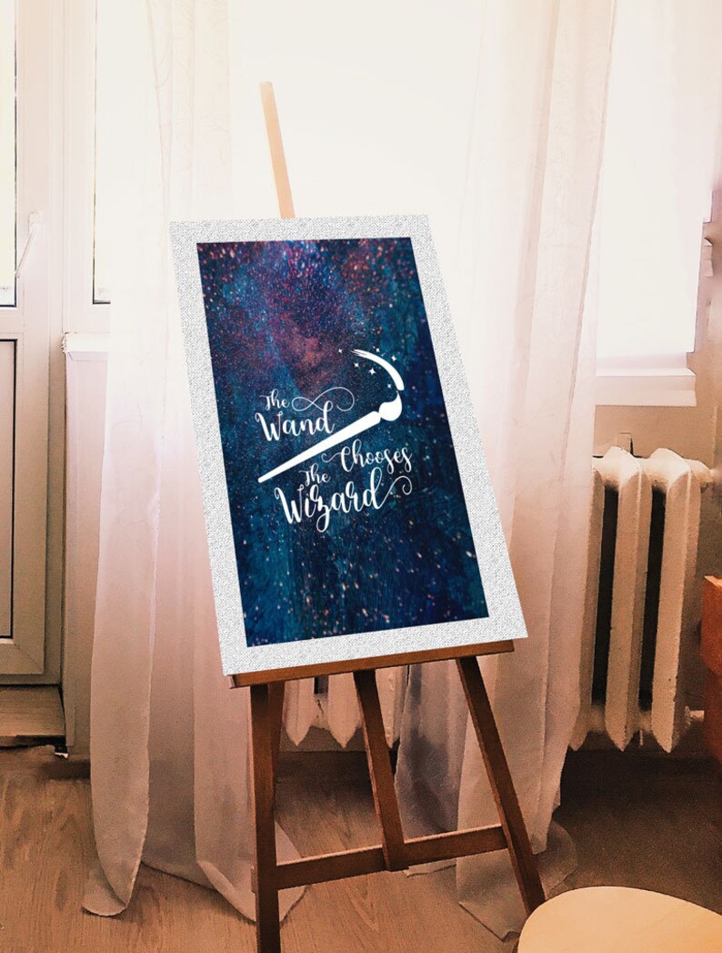 Digital Download - the Wand Chooses the Wizard Paintbrush SVG EPS DXF ...