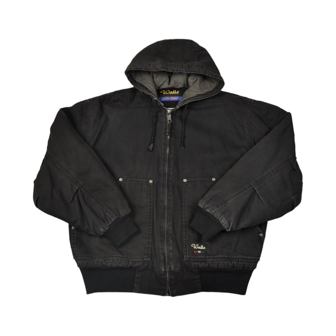Vintage Workwear Walls Zero Zone Active Jacket Black Medium - Etsy