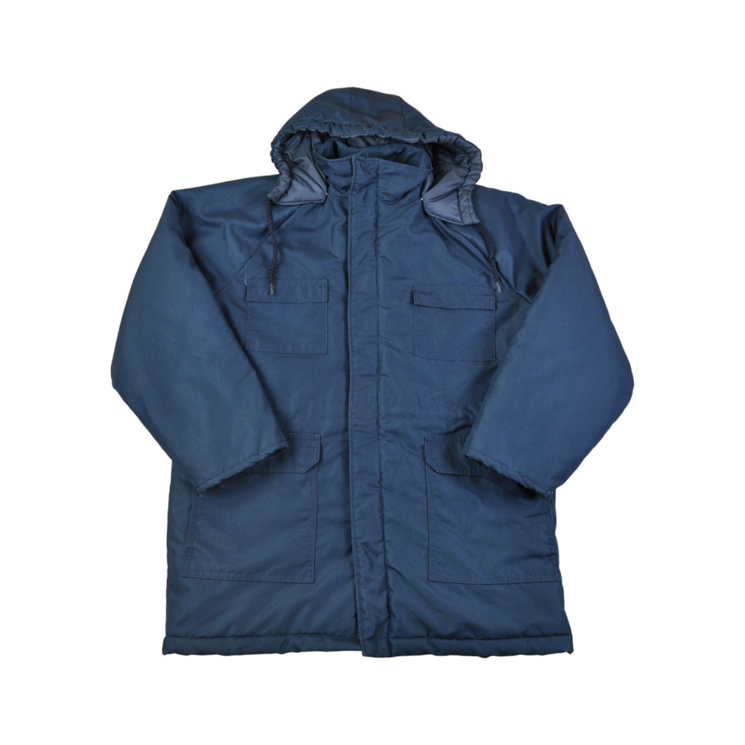 Vintage Red Kap Workwear Hooded Jacket Navy Large - Etsy