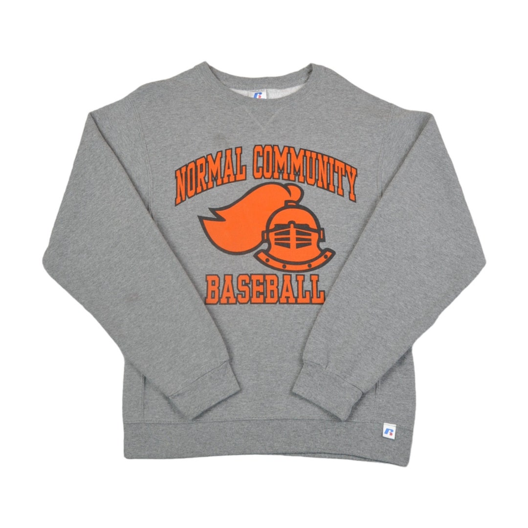 Vintage Normal Community Baseball Crew Neck Sweatshirt Grey Small - Etsy
