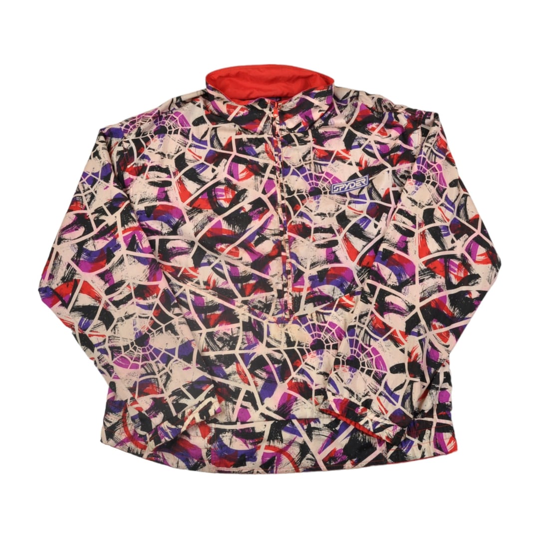 Vintage Spyder Ski Jacket Retro Pattern XL - Etsy