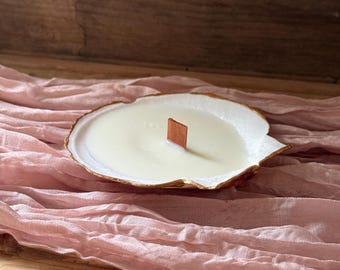 Scallop Shell Candle | Tea-light Candle | Beach | Wedding Favour - Etsy