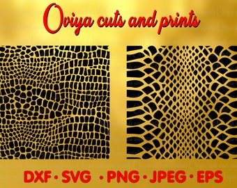Snake skin svg | Etsy
