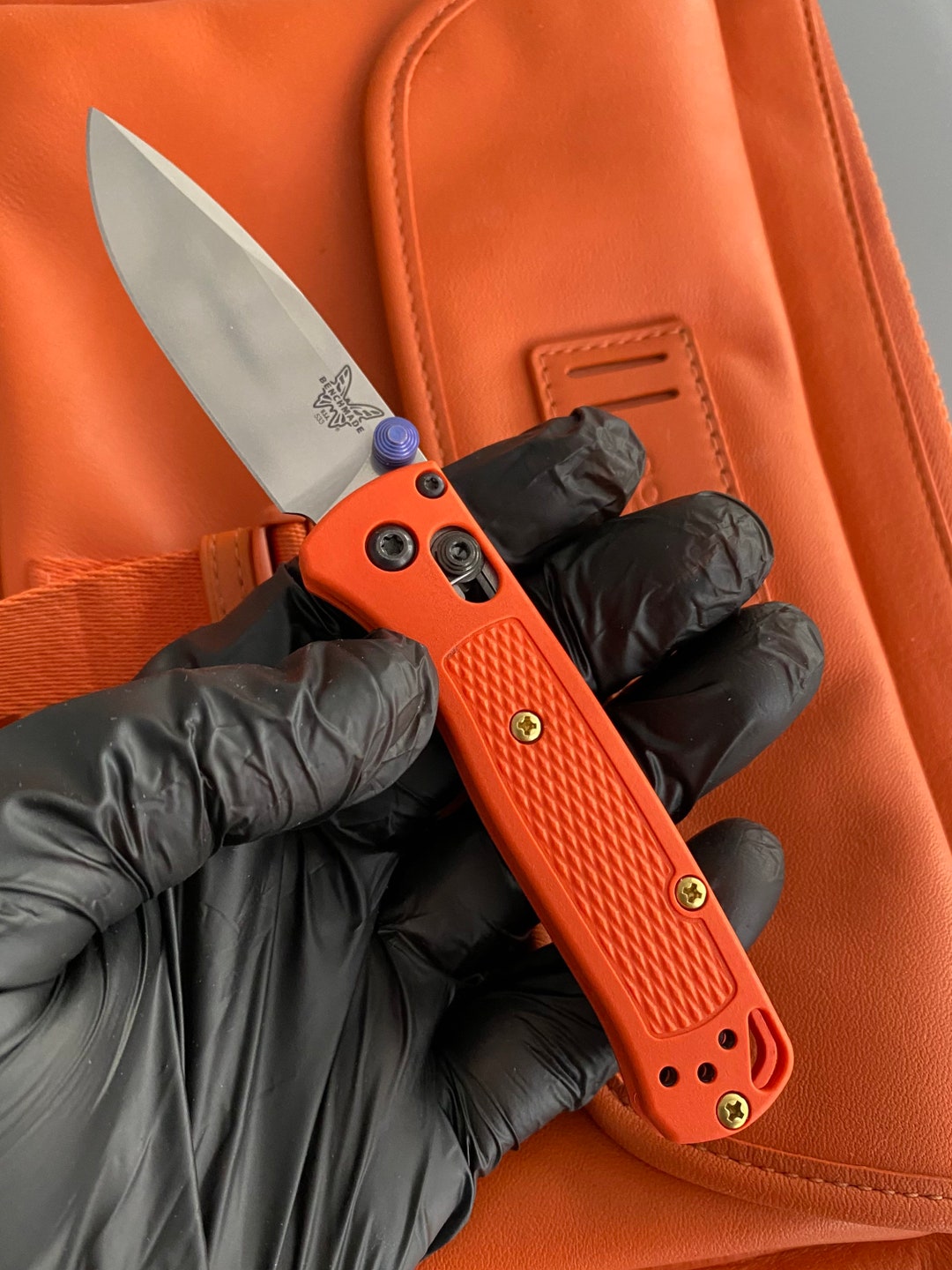 Benchmade Mini Bugout + 535 Replacement Scale Screws Brass Phillips ...