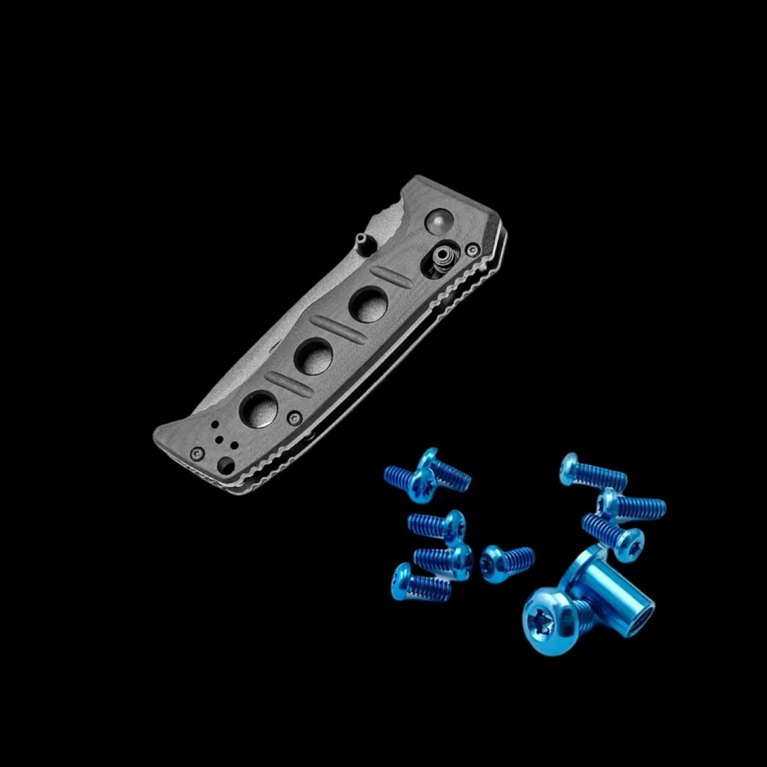 Benchmade Mini Adamas 273 Replacement TITANIUM Hardware Kit / Anodized ...