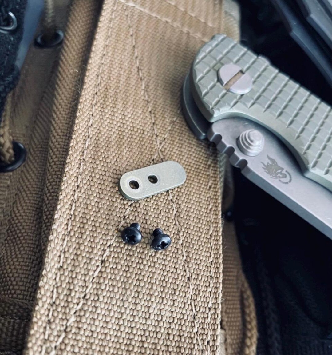 BLACK Phillips Replacement Pocket Clip or Filler Tab Screws Fits Rick ...