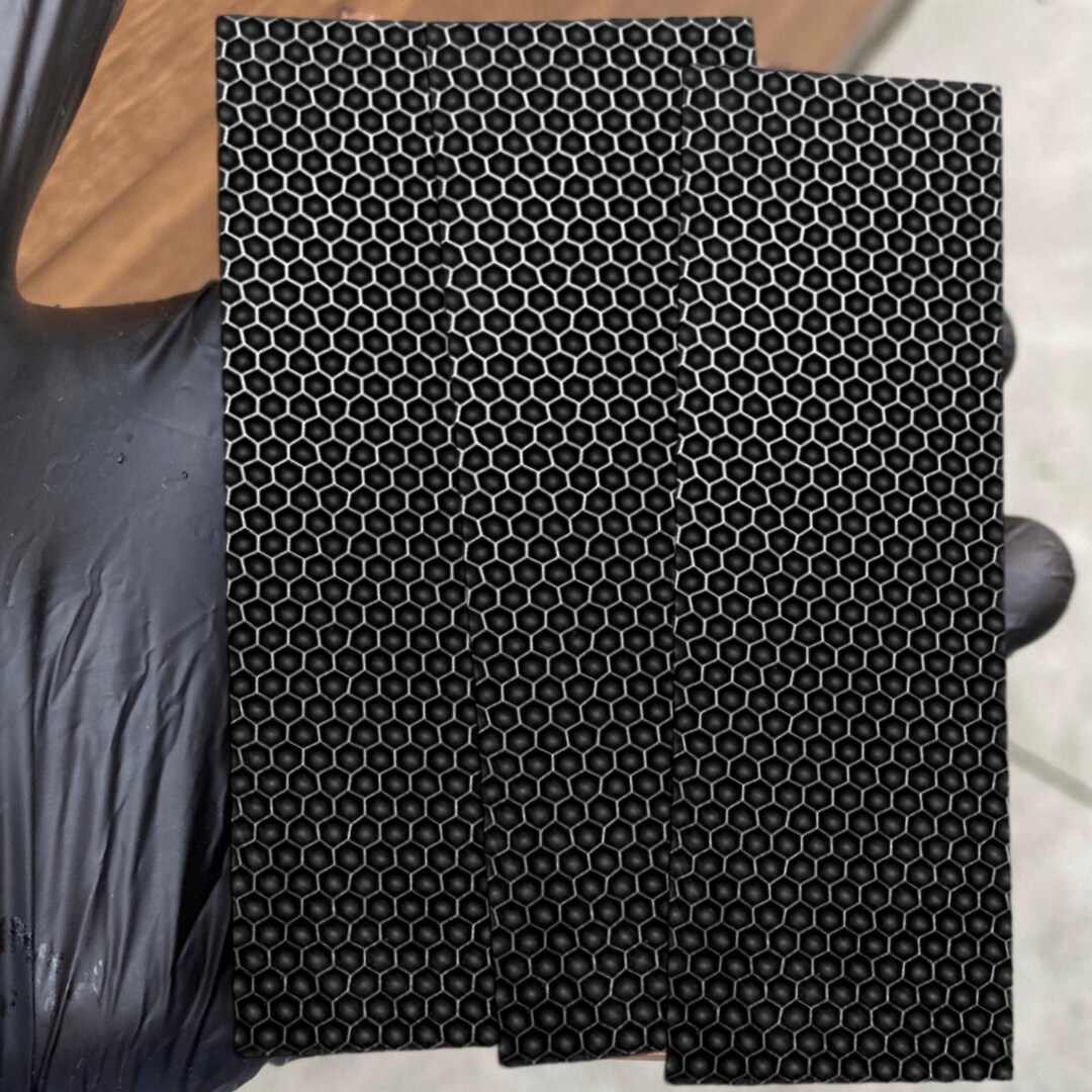 Knife Scales Handles Custom Knife Building Honeycomb Metel Wire Inlays ...