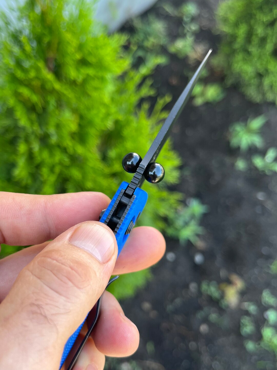 Benchmade Many Benchmade Models Double BLACK BALLS Thumb - Etsy