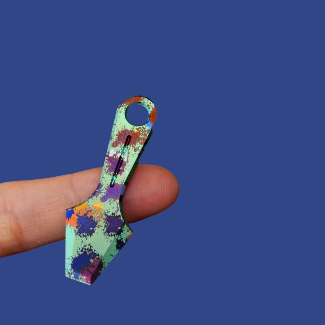 MIRCO-PRY BAR Mini Keychain Pry Tool Everyday Carry Accessories Limited ...