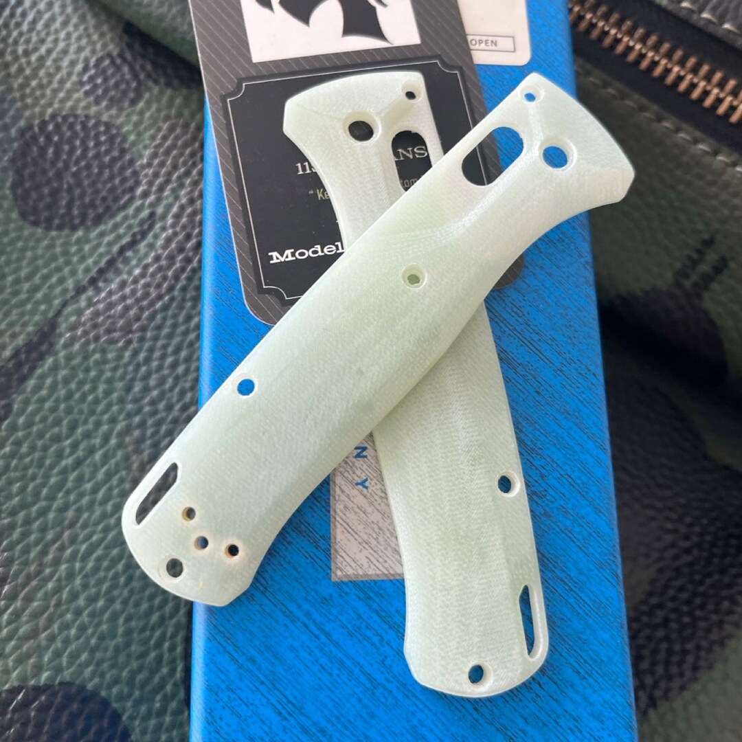 Benchmade Bugout Replacment Scale Set G-10 JADE full Sized Bugout - Etsy