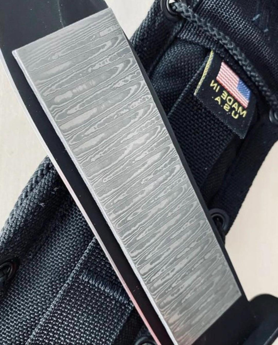 Damascus VG10 Knife Blank Custom Blade Knife Build DIY Hardness Heat ...