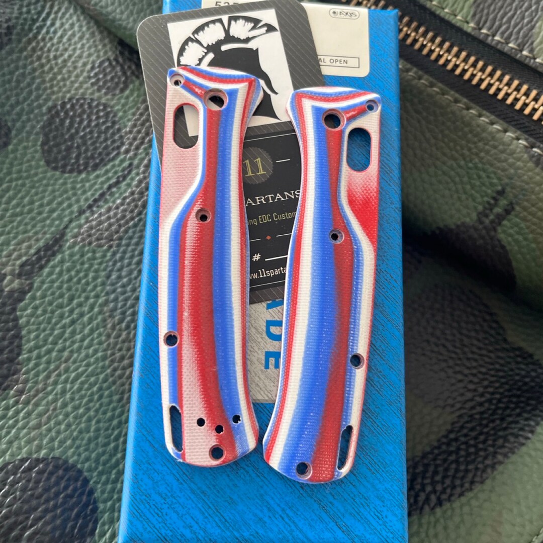 Benchmade Bugout Replacment Scale Set - G-10 - TRI (full Sized Bugout ...