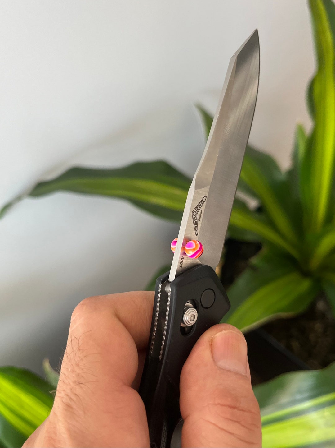 Benchmade Full Barrage DESIGN EYES Thumb Stud More Compatibility in ...