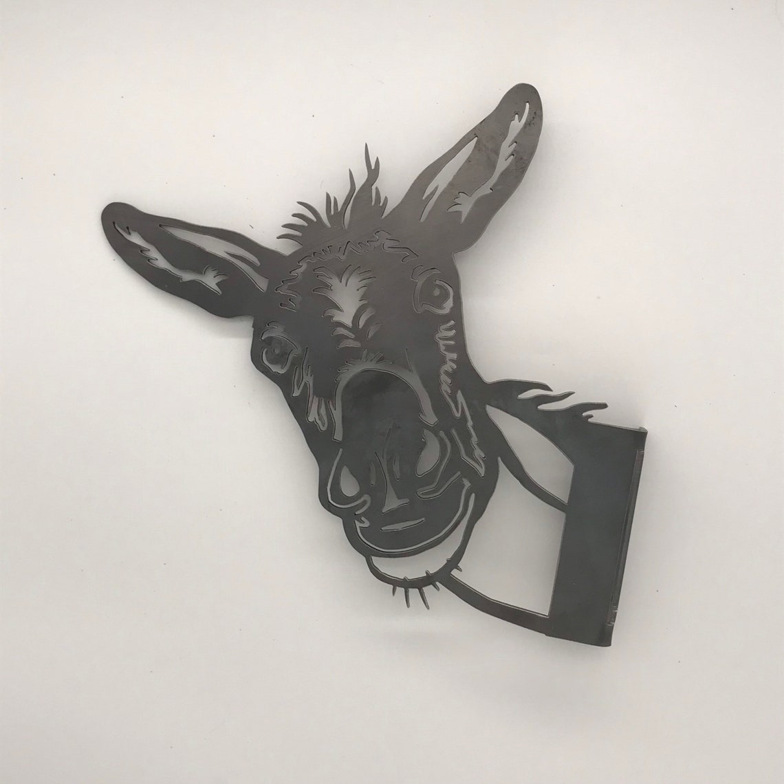 Donkey - Steel Metal Art / Metal Decor / Outdoor Decor / Metal Sign - Etsy