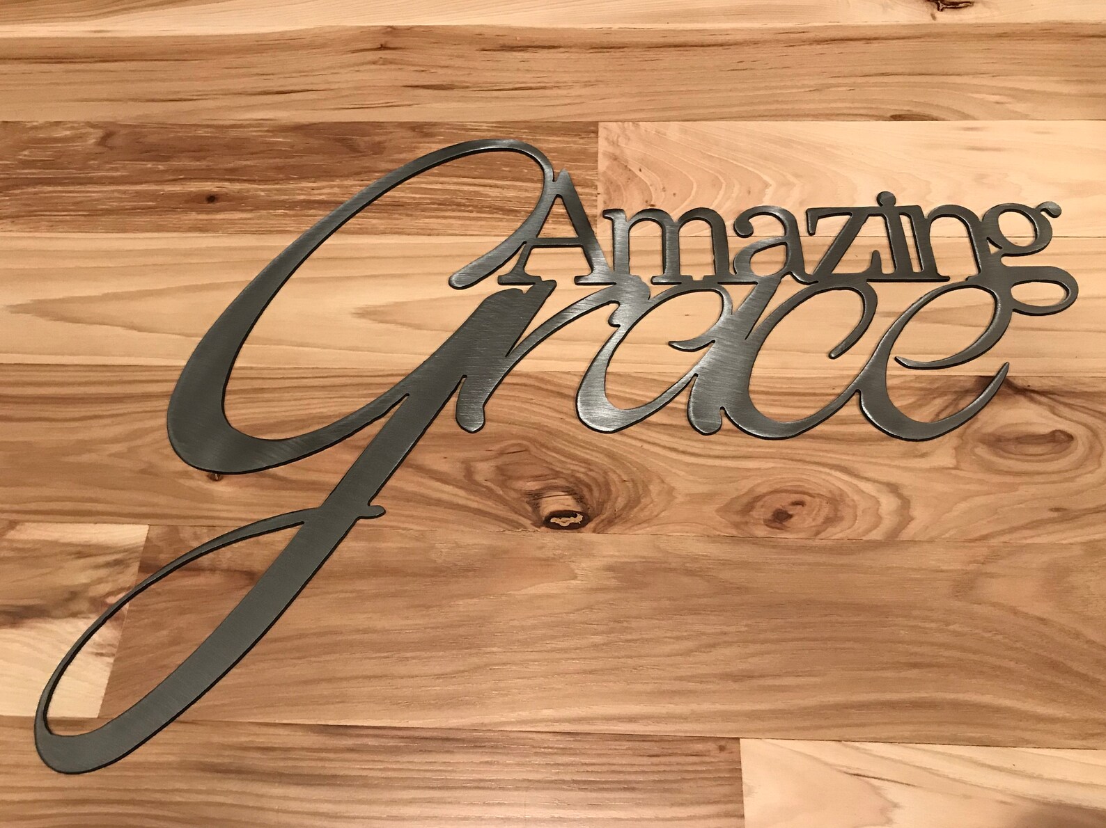 Amazing Grace - Steel Wall Decor Metal Wall Art / Metal Home Decor ...