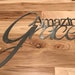 Amazing Grace - Steel Wall Decor Metal Wall Art / Metal Home Decor ...