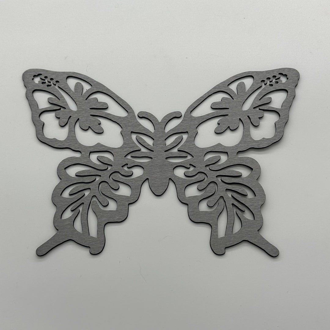 Butterfly Steel Wall Decor Metal Wall Art / Metal Home Decor / Steel ...