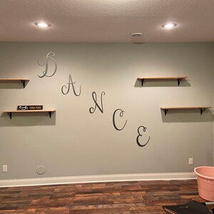 Script Letters / Monogram / Metal Signs / Rustic Sign / Wall Art / Wall ...