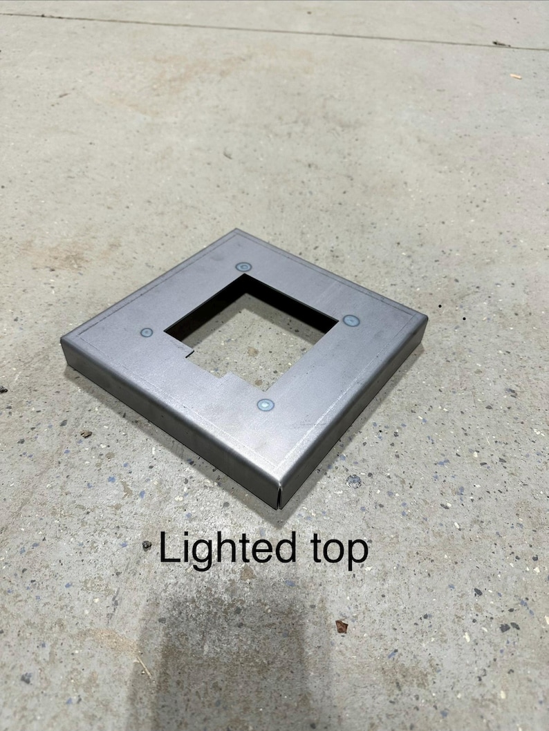 Garden Column Top / Replacement Top / Steel Metal Art / Metal Decor ...