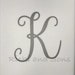 Script Letters / Monogram / Metal Signs / Rustic Sign / Wall Art / Wall ...