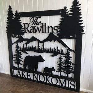 Driveway Sign / Metal Signs / Outdoor Sign / Outdoor Art / Outdoor ...