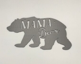 Mama Bear Sign | Etsy