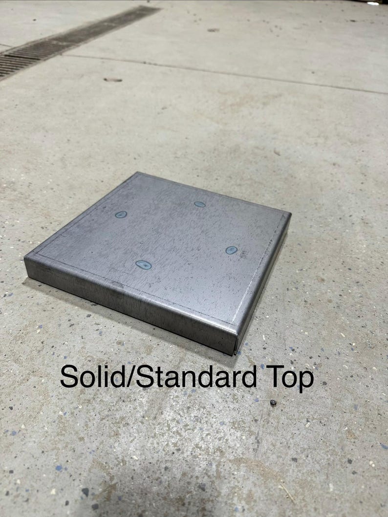 Garden Column Top / Replacement Top / Steel Metal Art / Metal Decor ...