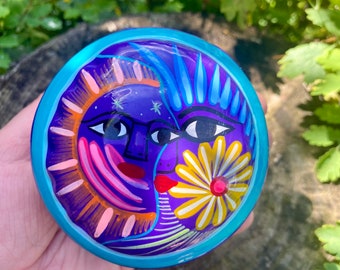 Clay Sun and Moon | Etsy