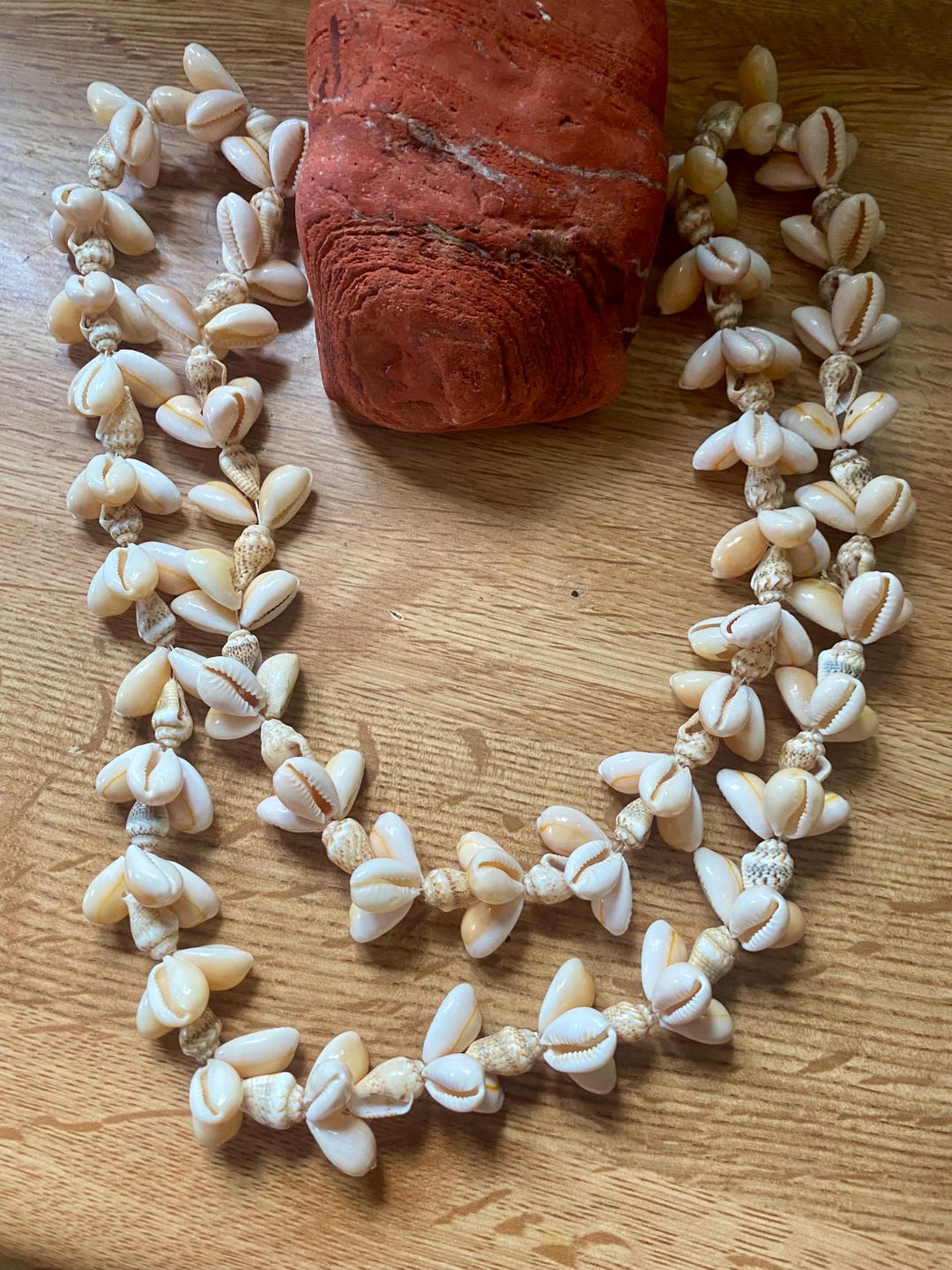 Vintage Cowrie Shell Necklace-shell Necklace-shell Lover Jewelry-cowrie ...