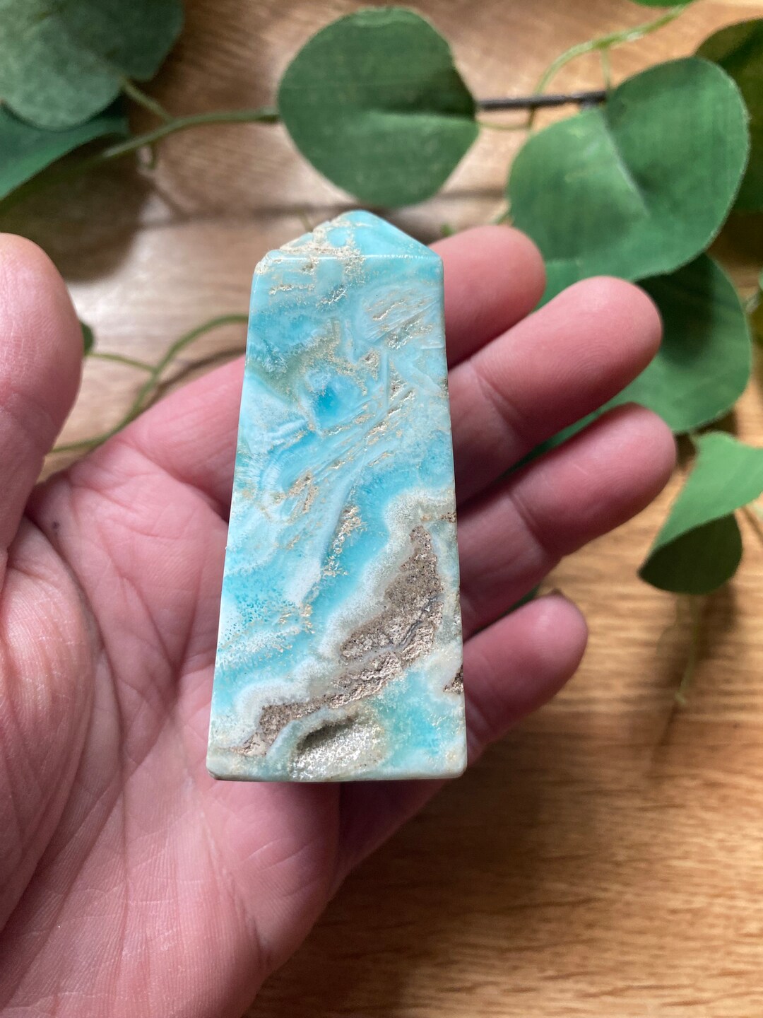 Caribbean Calcite Tower-crystal Tower-calcite Tower Four Sided - Etsy