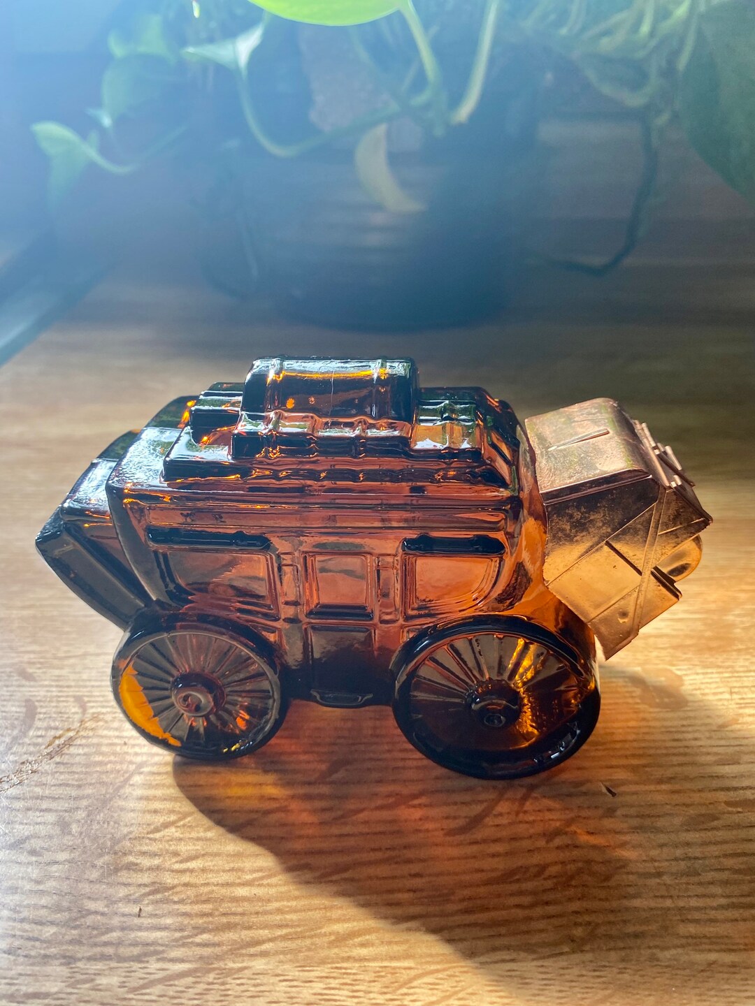 Vintage Avon Stagecoach Glass Cologne Bottle-vintage Avon Bottle ...