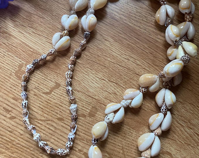 Vintage Cowrie Shell Necklace-spiritual Cowrie Shell Jewelry-shell ...