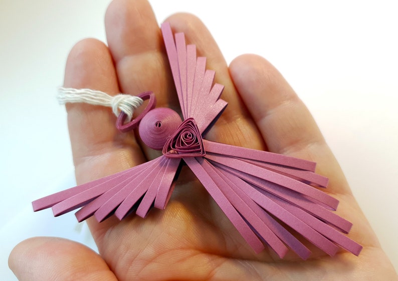 Angel Decoration Paper Angel Paper Art Gift for All Occasions - Etsy