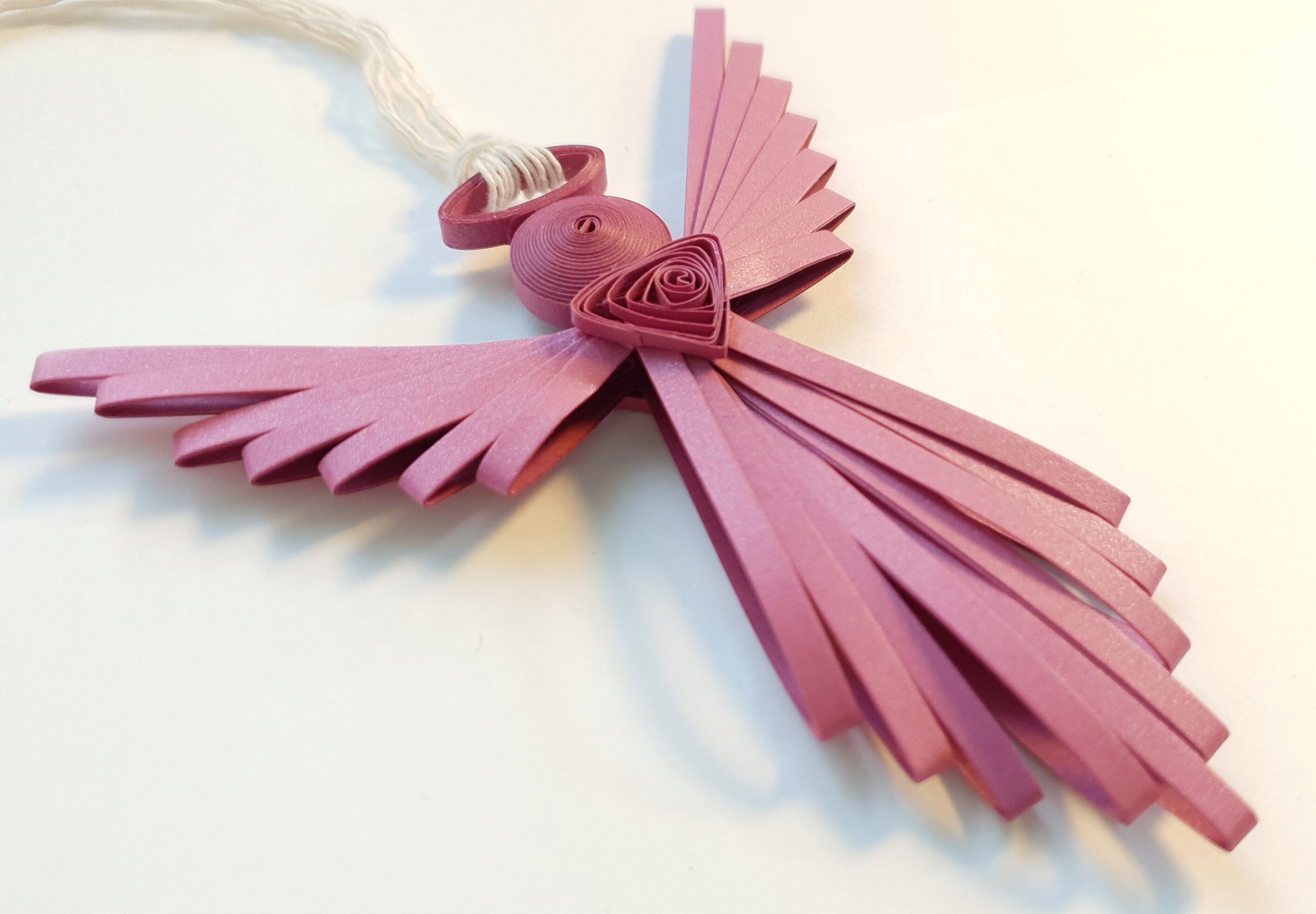 Angel Decoration Paper Angel Paper Art Gift for All Occasions - Etsy