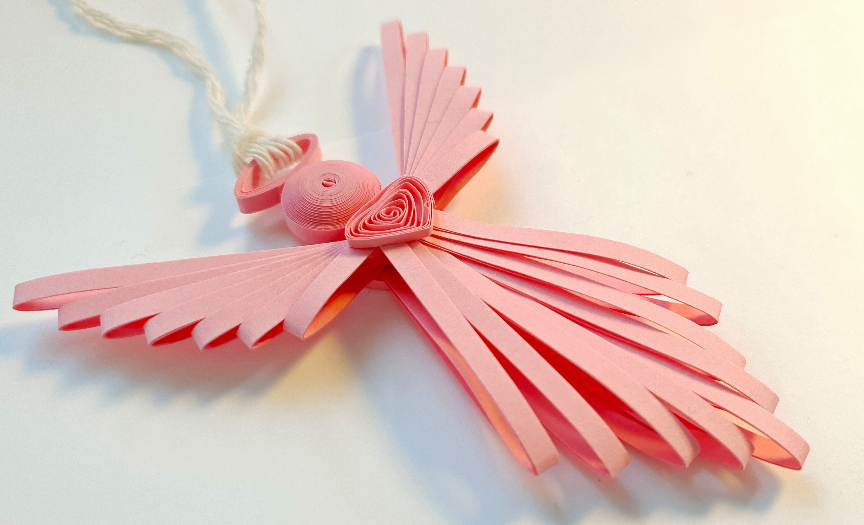 Angel Decoration Paper Angel Paper Art Gift for All Occasions - Etsy