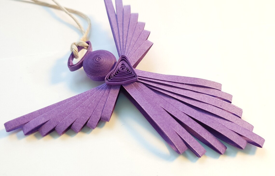 Angel Decoration Paper Angel Paper Art Gift for All Occasions - Etsy