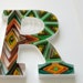 Typography Letter R Paper Graphics Monogram Gift for - Etsy