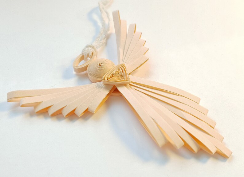 Angel Decoration Paper Angel Paper Art Gift for All Occasions - Etsy