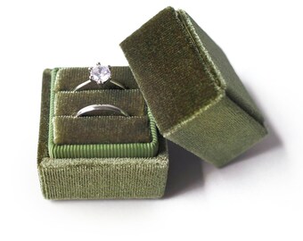Sage Green Ring Box - Etsy