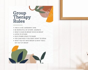 Group Therapy Sign - Etsy