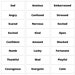 60 Feelings Emotions Word Labels for Kids' Emotional Intelligence ...