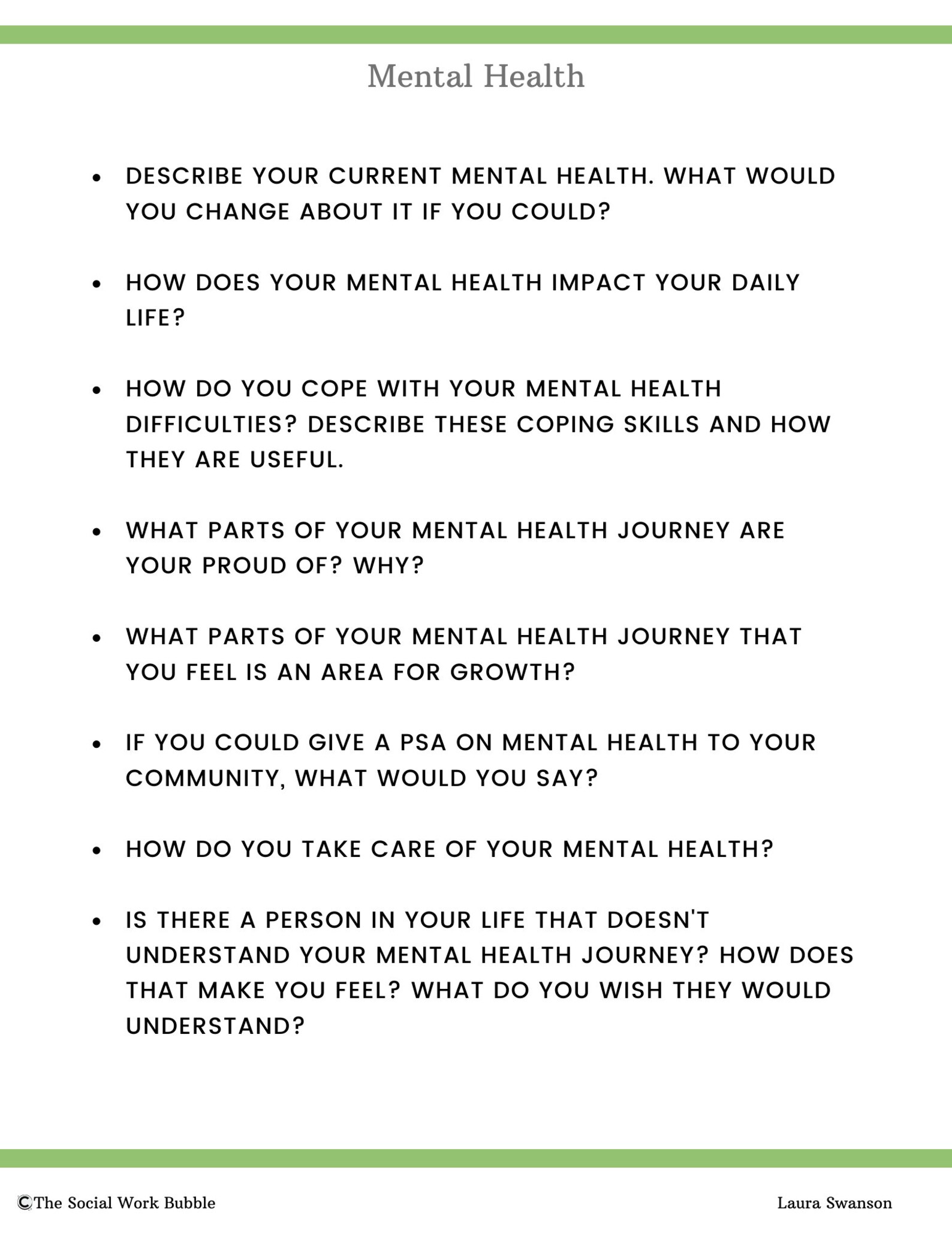 40 Therapeutic Journaling Prompts for Adolescents & Teens - Etsy