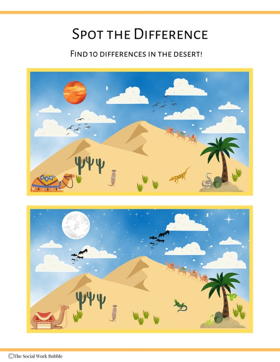 Work Spot The Difference