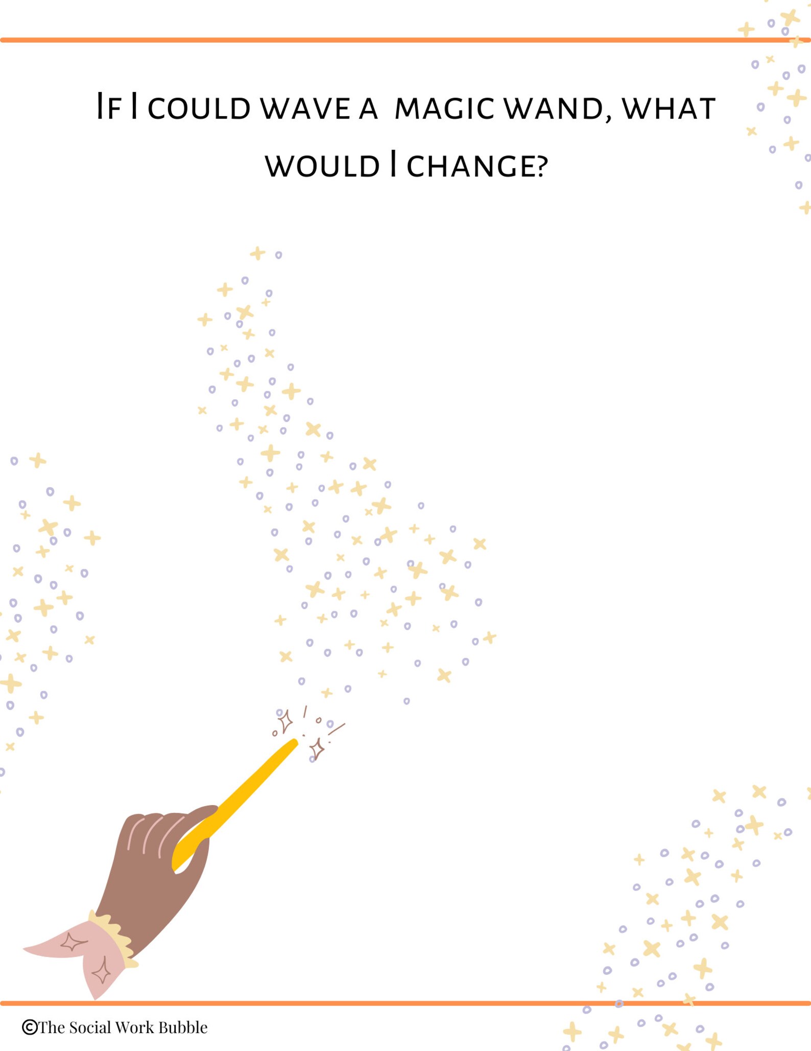 Children Miracle Question 3 Wishes Therapy Worksheet for - Etsy