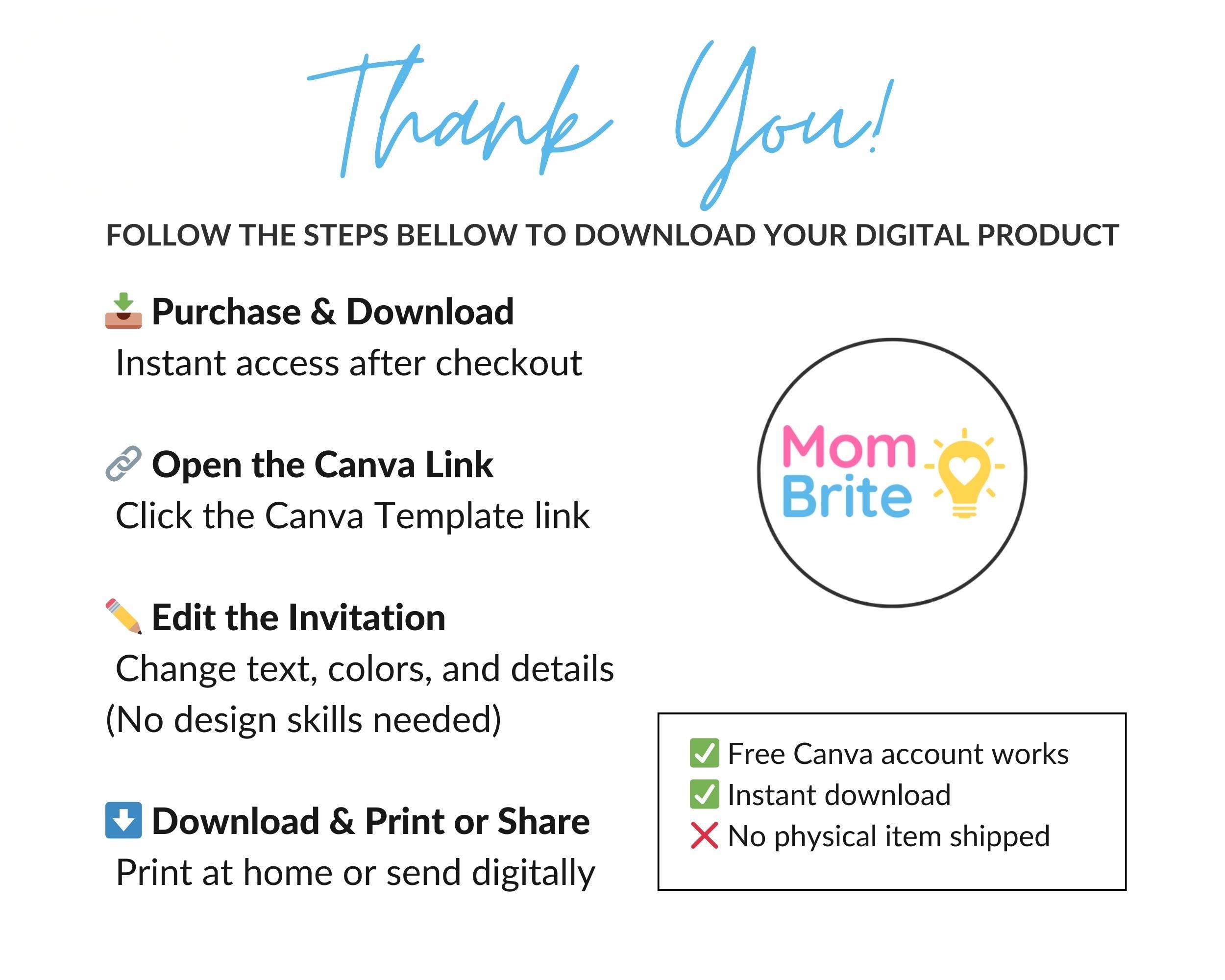 STEM Night Invitation Editable Canva Template, School Science Event ...